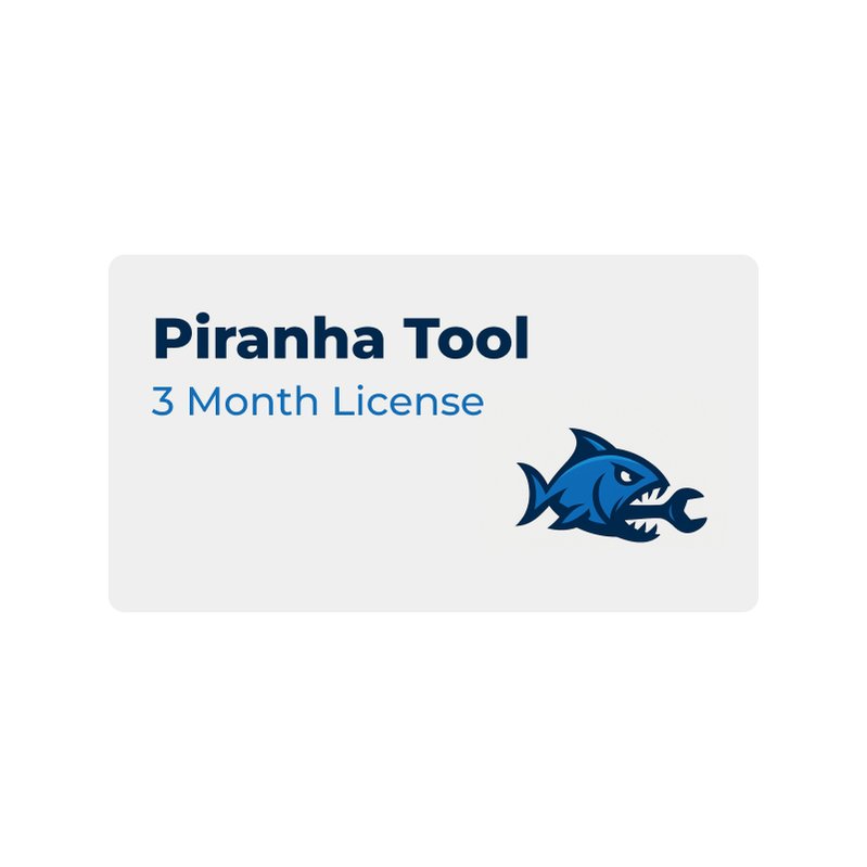Licencia Piranha Tool por 3 meses - GsmServer